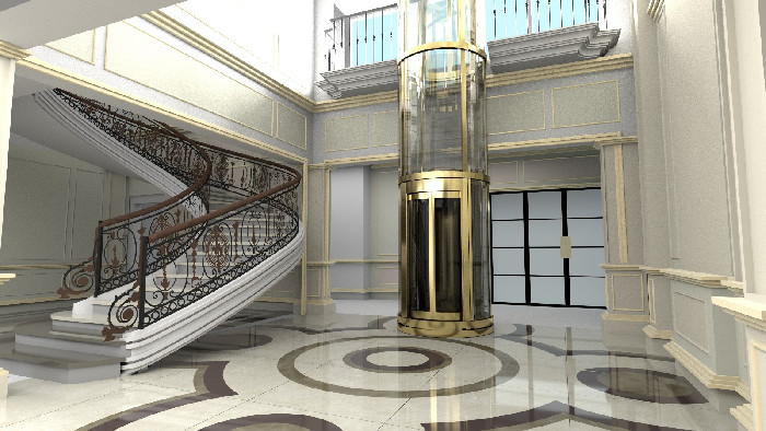 Aresforti | Premium Circular Home Lifts with Automatic Doors
